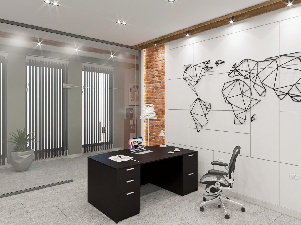 i5 Industries Bow Front Desk with Full Size Storage Pedestals – Systems ...