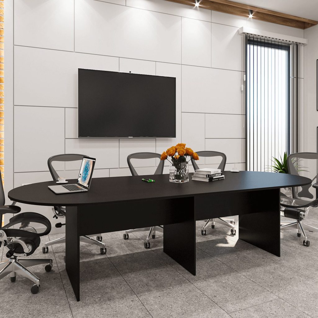 i5 Industries Kai Racetrack Conference Table, 120" W