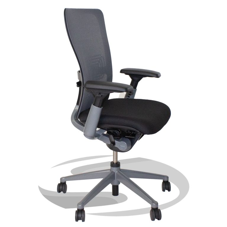 Haworth Zody Chair Highly Adjustable Black, Gray