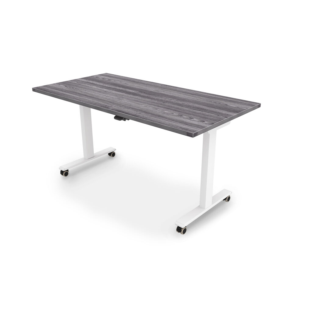 i5 Industries Connect Fluted Flip Top Training Table, 30″ D x 72″ W