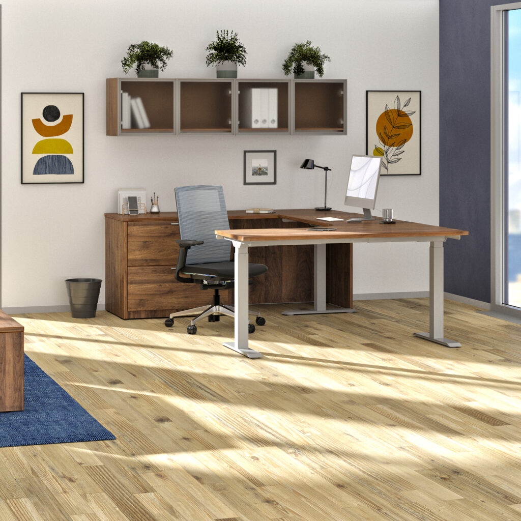 i5 Industries iRize Fluted Extended Corner Electric Standing L-Shaped ...