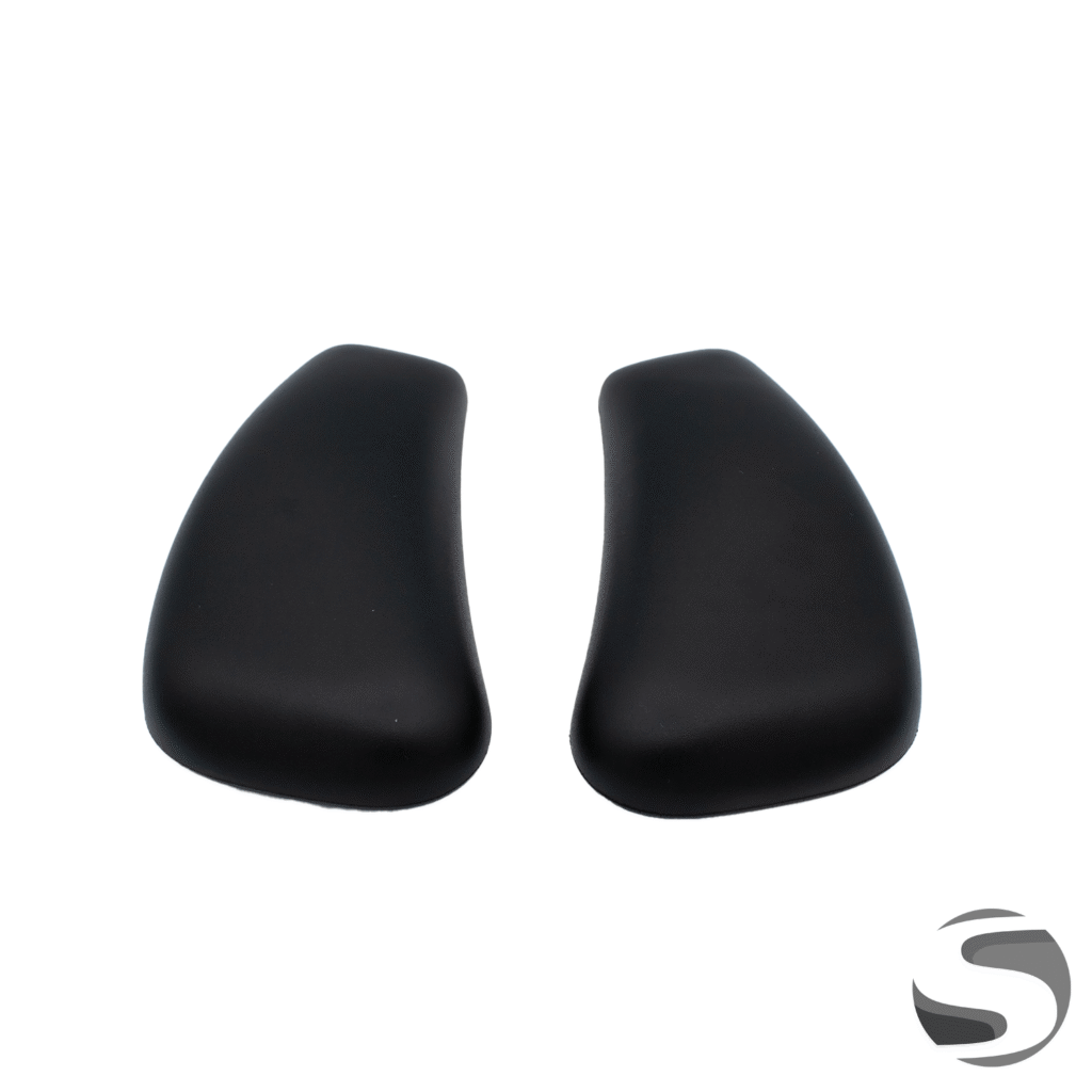 Knoll Generation 2 Arm Pads - Replacement Armrests Black